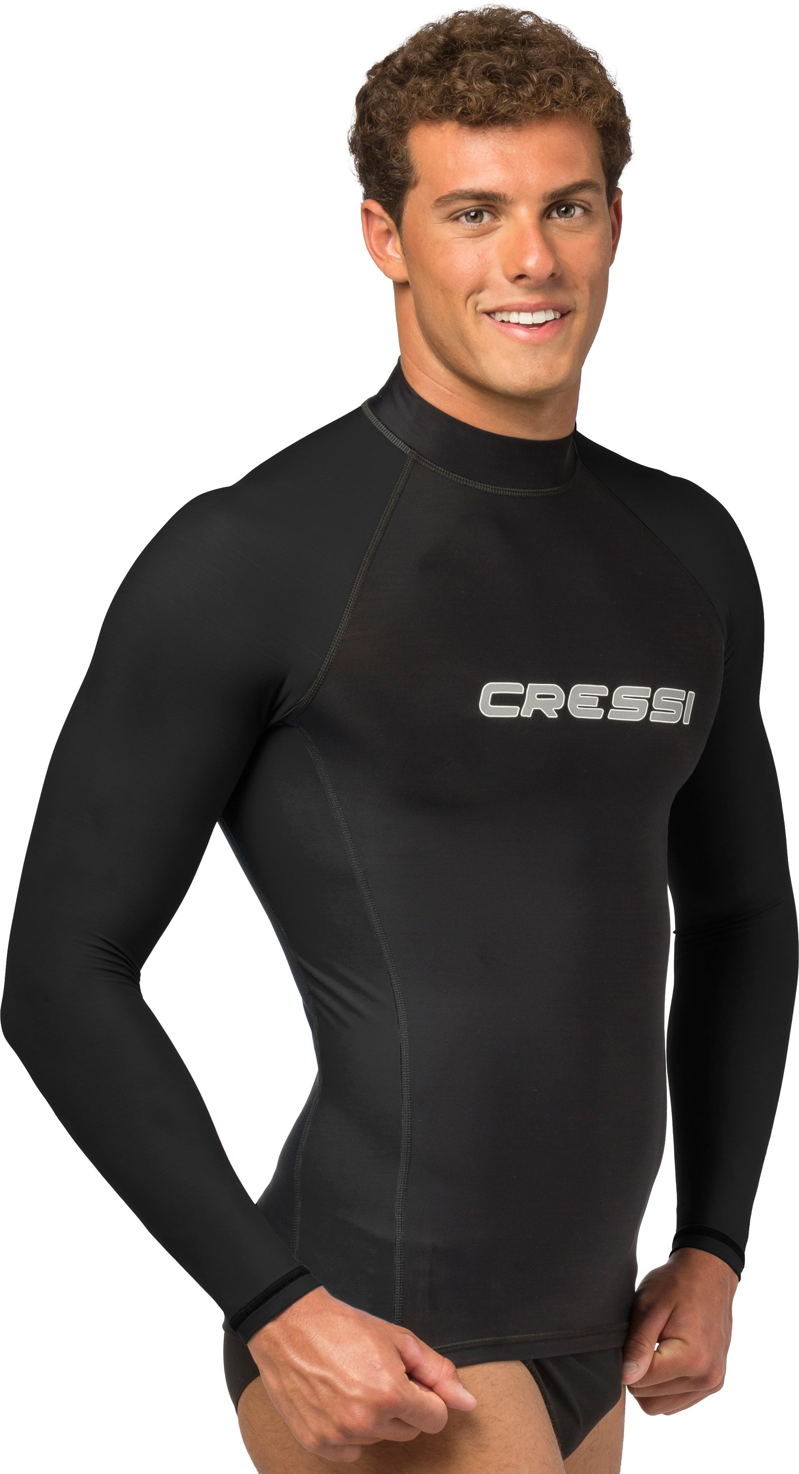 Playera Rash Guard Manga Larga Hombre